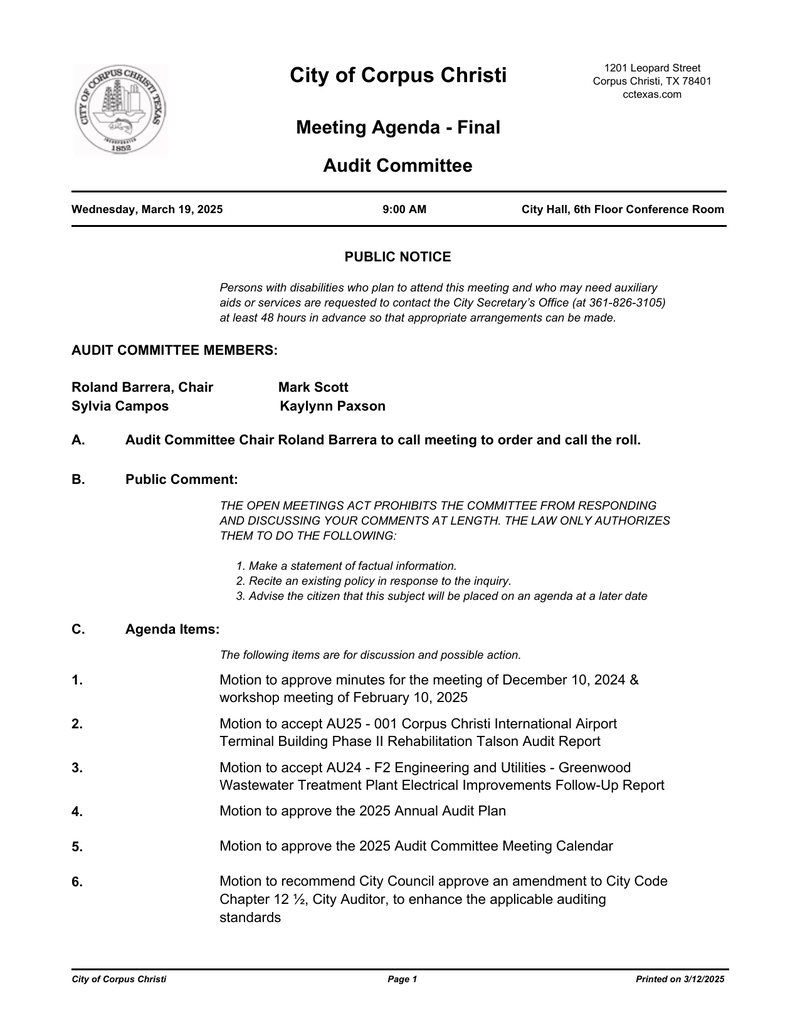 meetings: agendas: 471 rows sorted by date descending