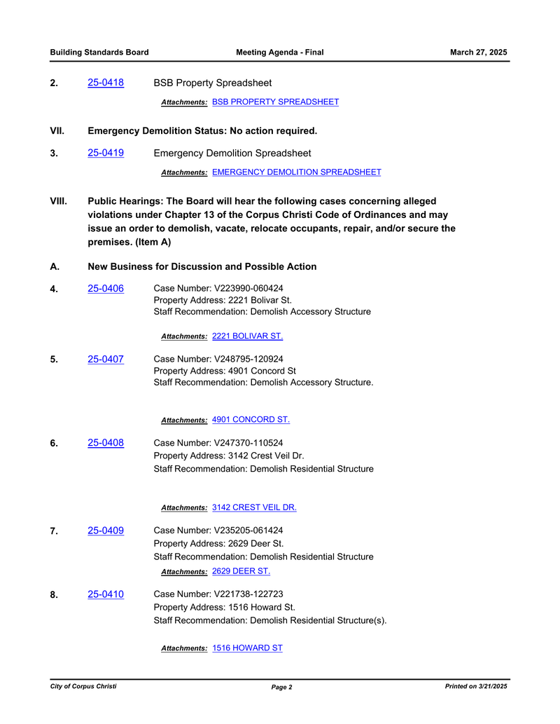 meetings: agendas: 471 rows sorted by date descending