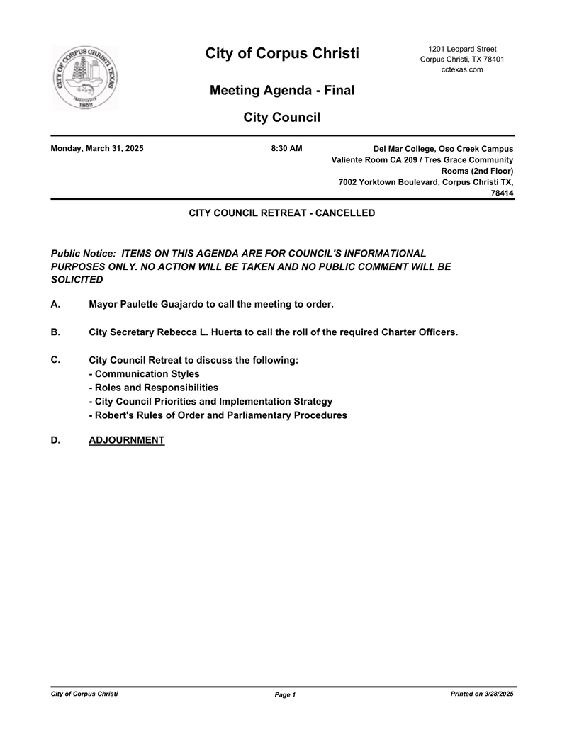 meetings: agendas: 471 rows sorted by date descending