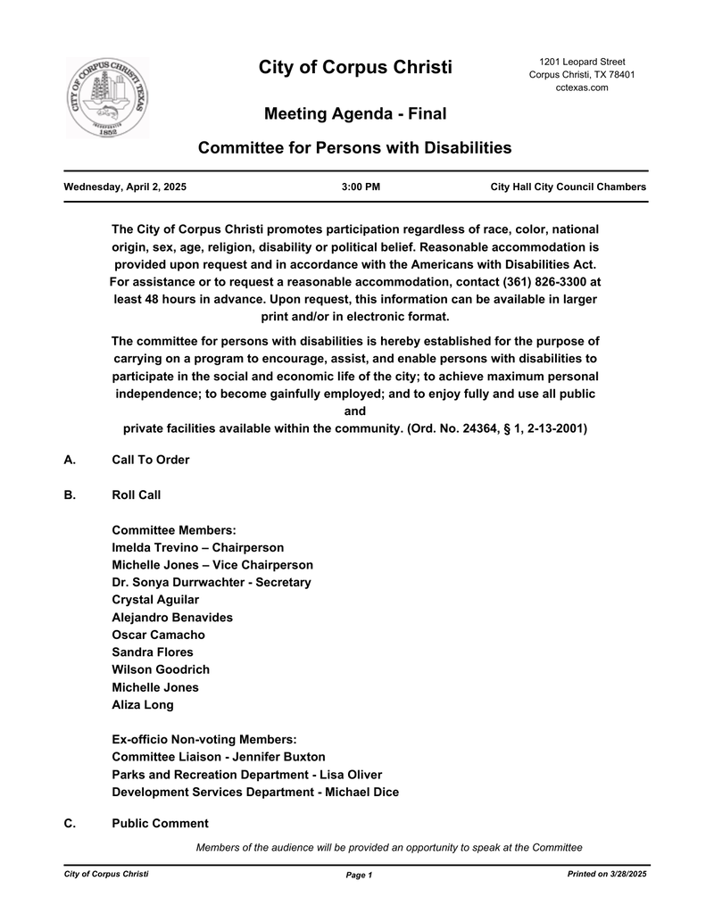 meetings: agendas: 471 rows sorted by date descending