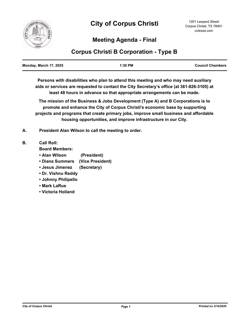 meetings: agendas: 471 rows sorted by date descending