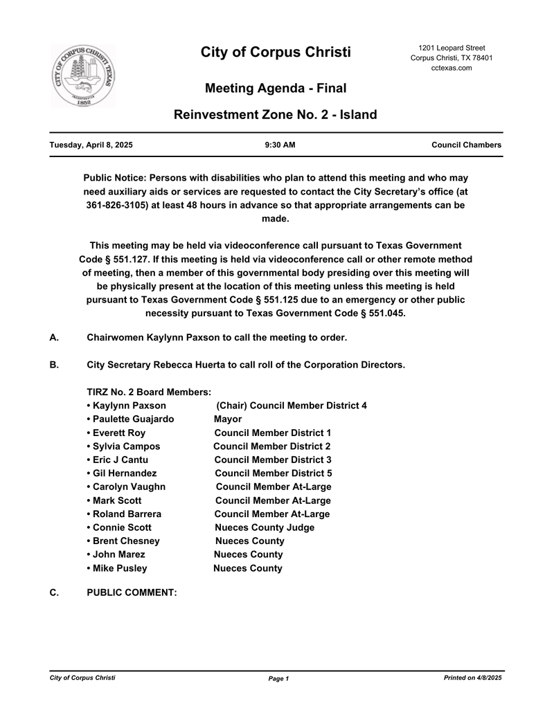 meetings: agendas: 471 rows sorted by date descending