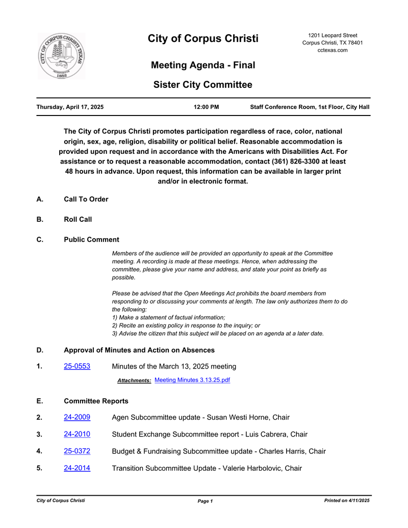 meetings: agendas: 471 rows sorted by date descending